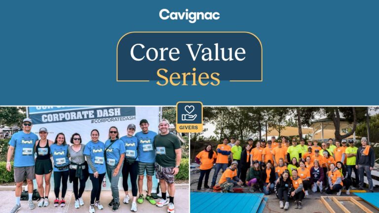 Cavignac Core Values Series- We are Givers - Cavignac